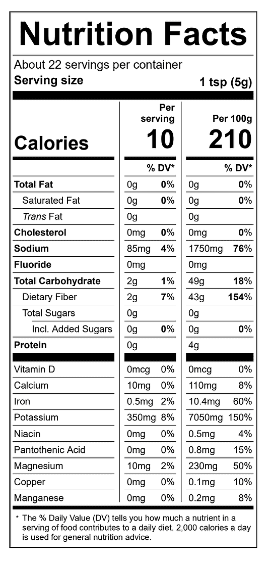 Belize Sea Moss - Eucheuma Cottonii (Wholesale) - Belize Blue Nutrients